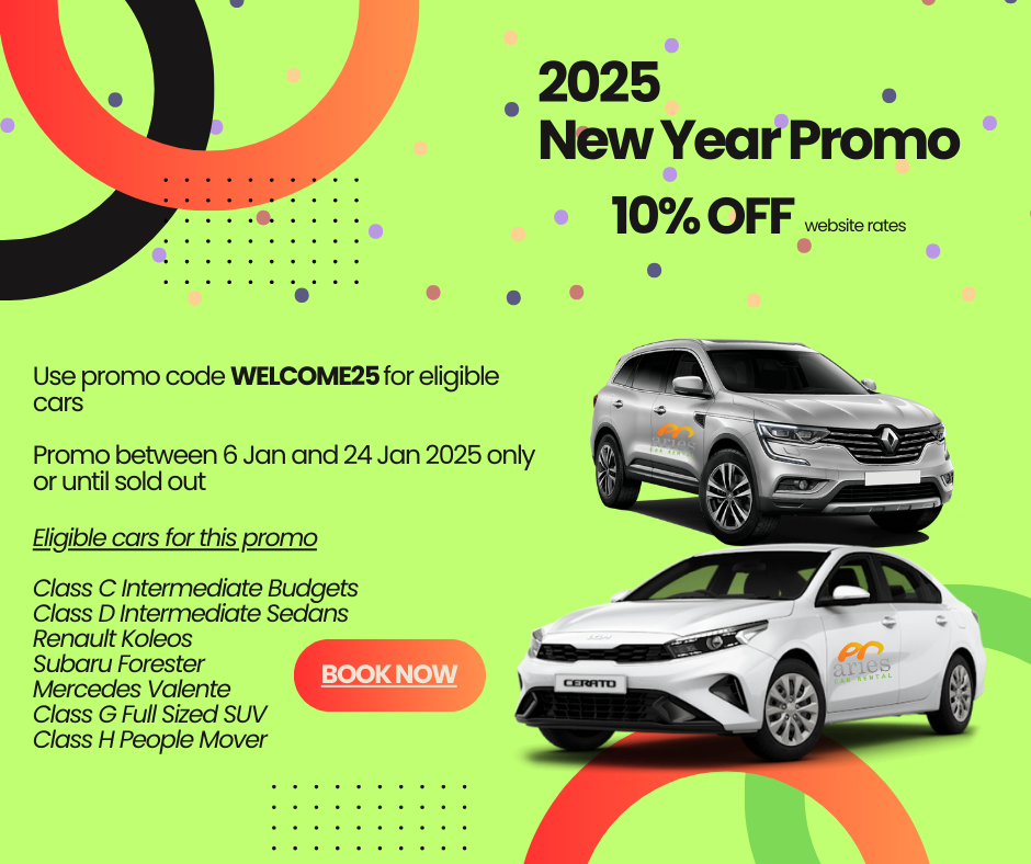 Special Rental Offers - Aries Car Rental